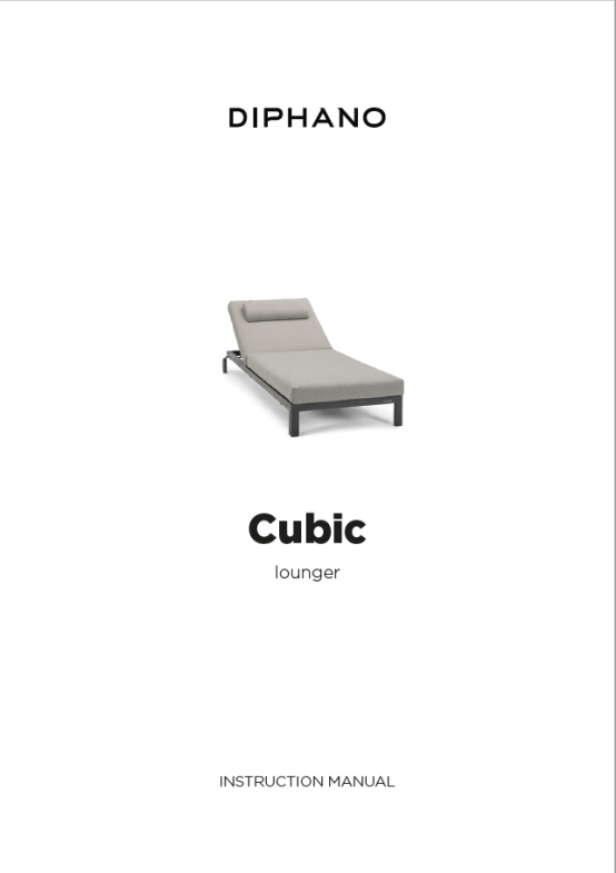 Cubic instruction manuals | Diphano