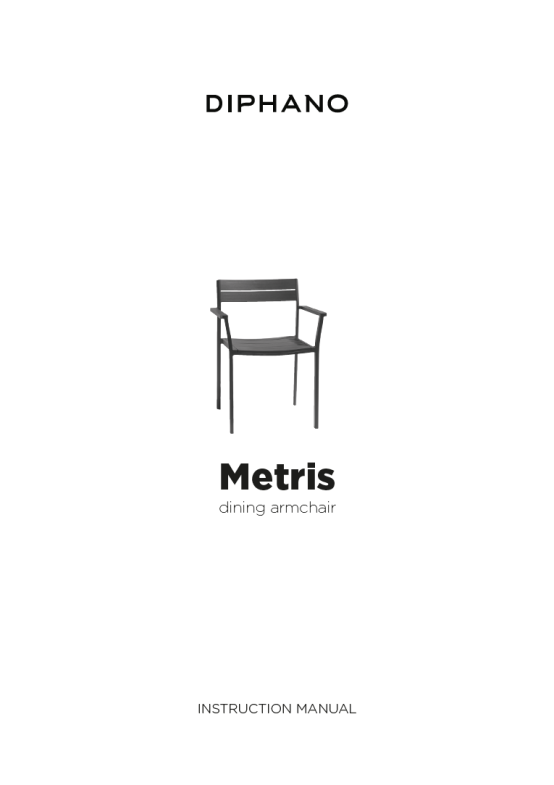 Metris instruction manual | Diphano